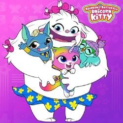 how to draw rainbow butterfly unicorn kitty