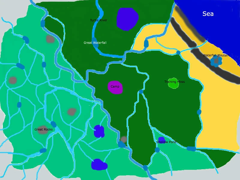 Map Of RBC's Territory | RainbowClan Roleplay Wiki | Fandom