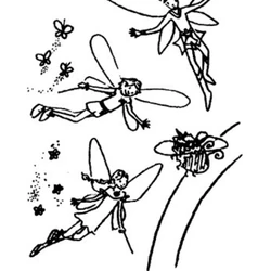 ruby the red fairy coloring pages