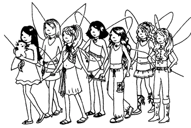 melodie the music fairy coloring pages