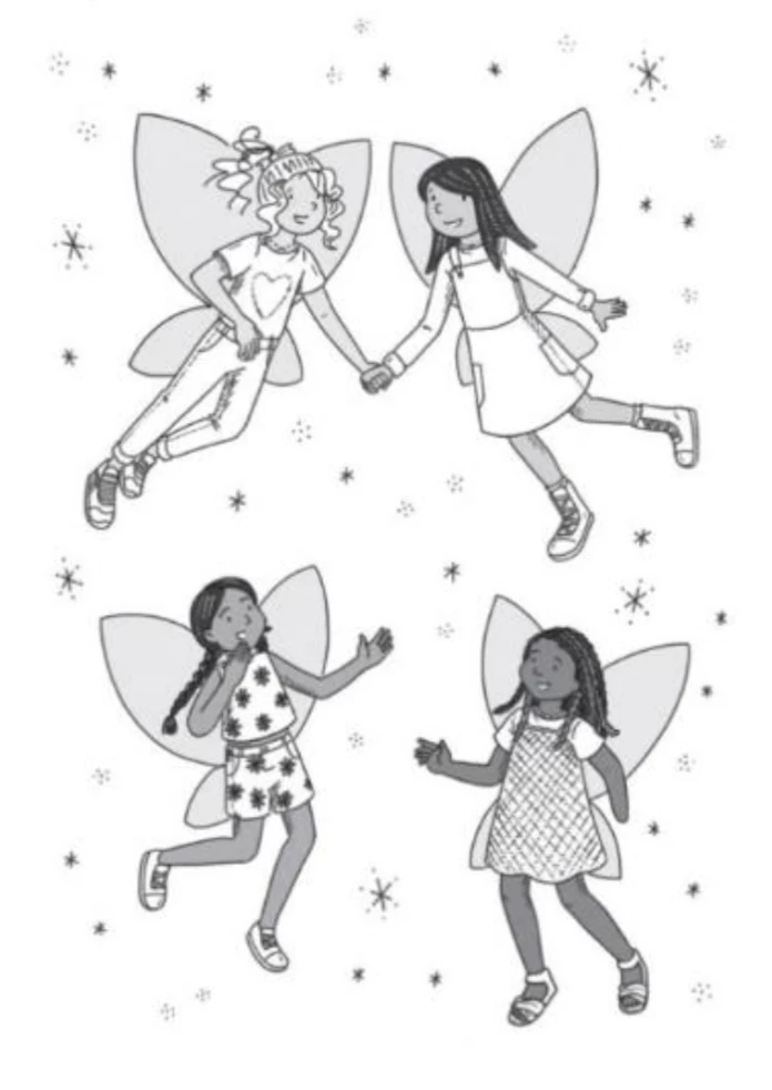 rainbow fairies coloring pages