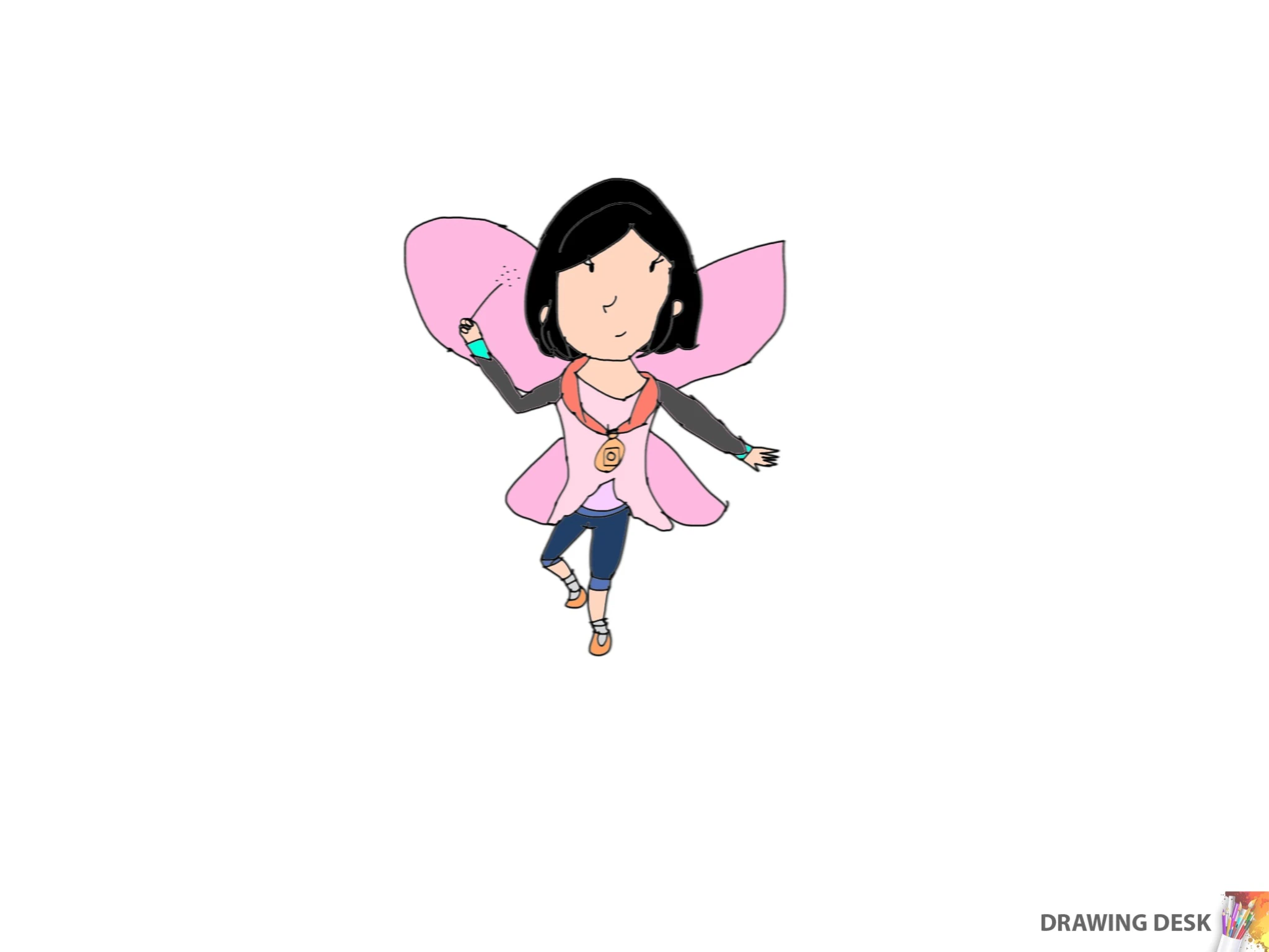 Desk Fairy Clip Art