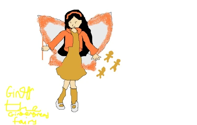 Ginger the Gingerbread Fairy | Rainbow Magic Fanart Wiki | Fandom