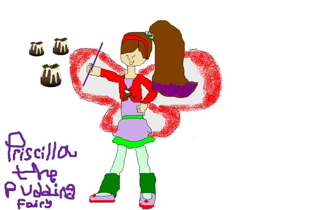 Priscilla the Pudding Fairy | Rainbow Magic Fanart Wiki | Fandom