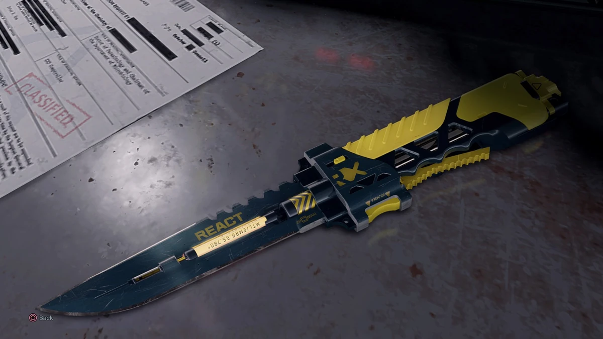 REACT Blade (Codex) | Rainbow Six Wiki | Fandom