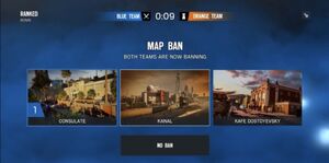 Map Ban | Rainbow Six Wiki | Fandom