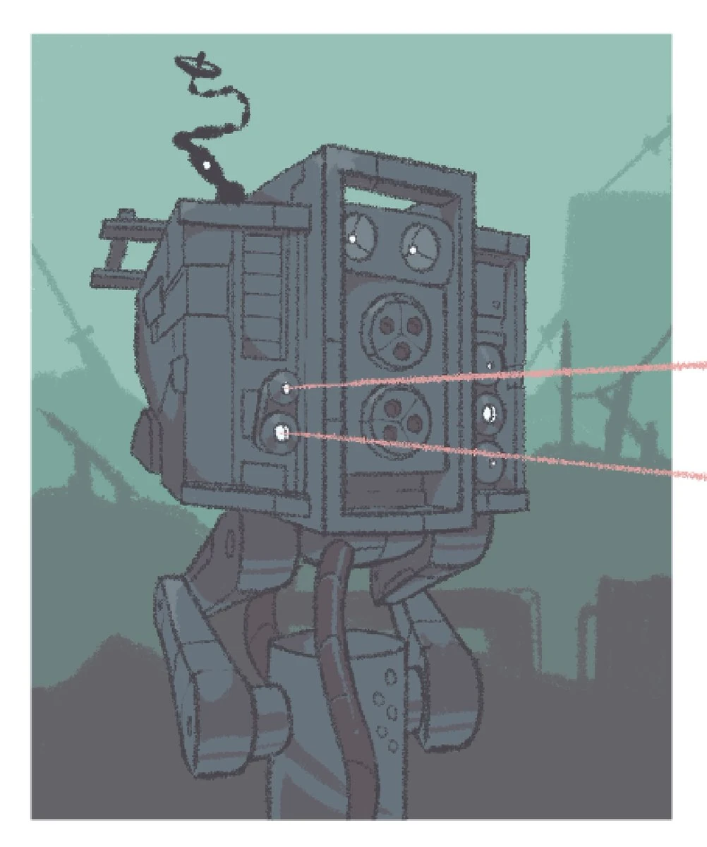 Quarantine Enforcement Turrets | Rainworld: Deluge Wiki | Fandom