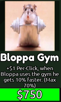 Bloppa Gym | Raise a Bloppa Roblox Wiki | Fandom