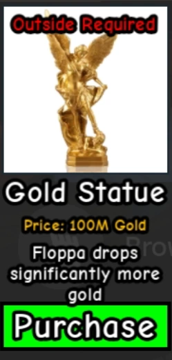 Gold Statue (Raise a Floppa 2) | The Raise a Floppa Wiki | Fandom