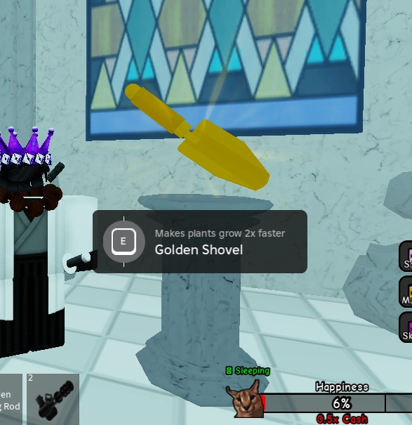 Golden Shovel (Raise a Floppa 2) | The Raise a Floppa Wiki | Fandom