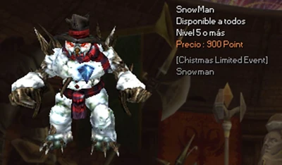 Snowman (hombre de nieve) | Wiki Rakion chaos force | Fandom