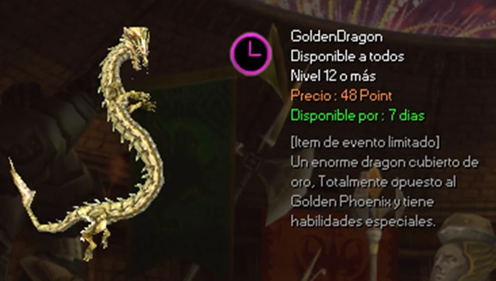 Golden Dragon (Dragón Dorado) | Wiki Rakion chaos force | Fandom
