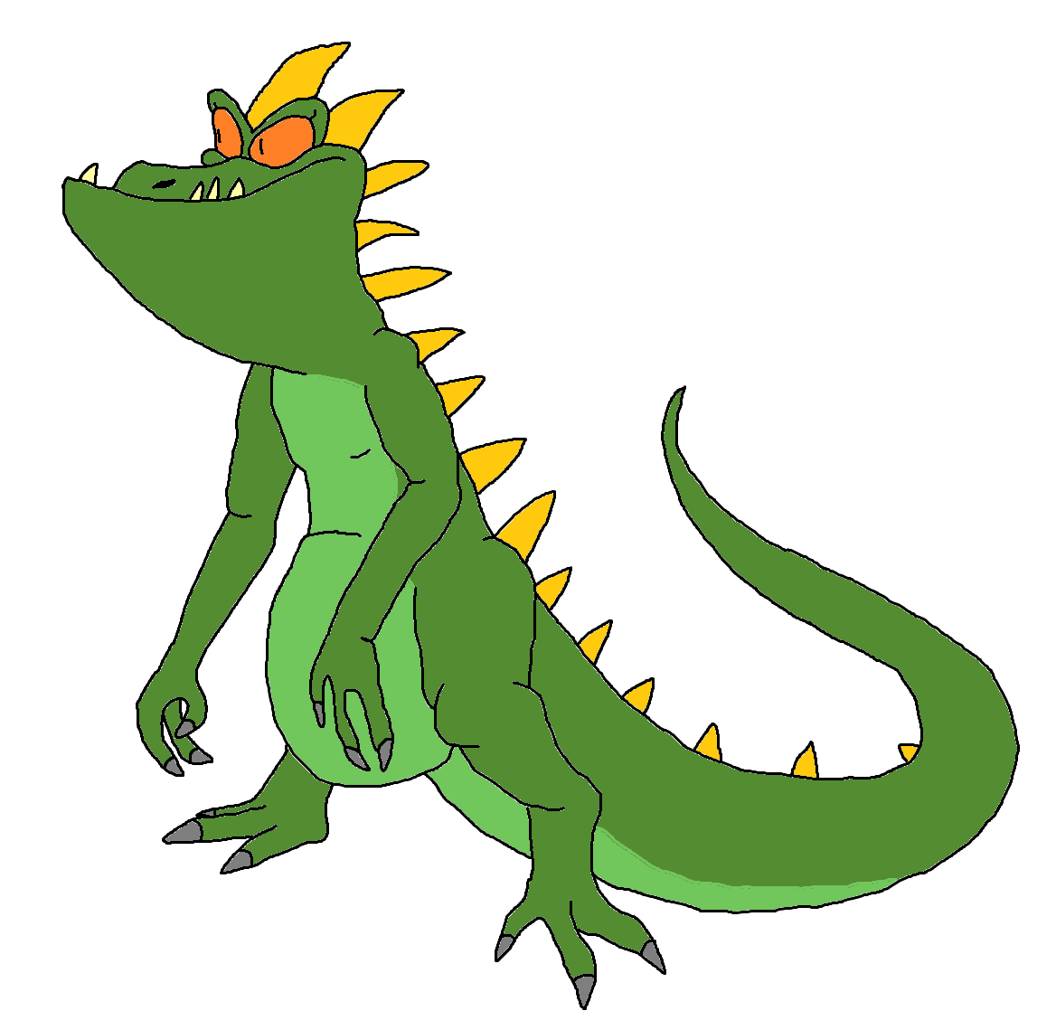 Lizzie the Iguana (Rampage X) | Rampage Fanon Wiki | Fandom