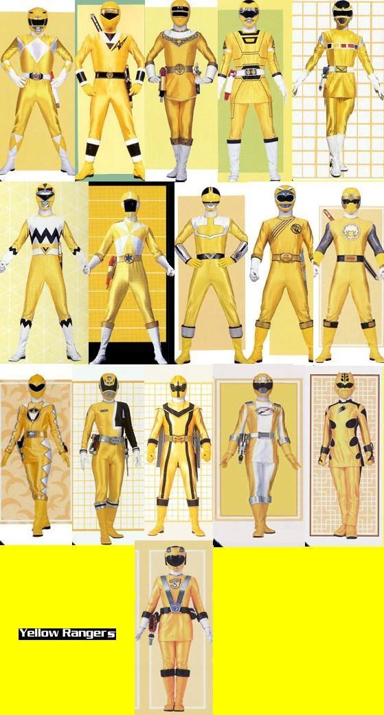 Yellow Ranger | Ramuh's Collection Wiki | Fandom