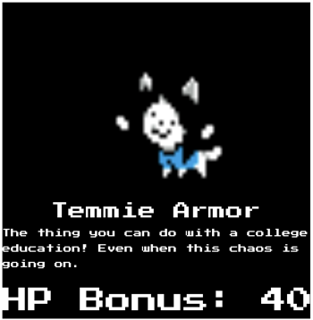 Temmie Armor | Rancer's Last Hope Wiki | Fandom