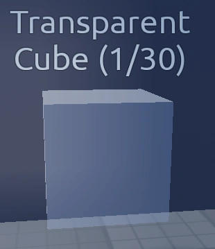 Transparent | Roblox Random Cubes Generator Wiki | Fandom