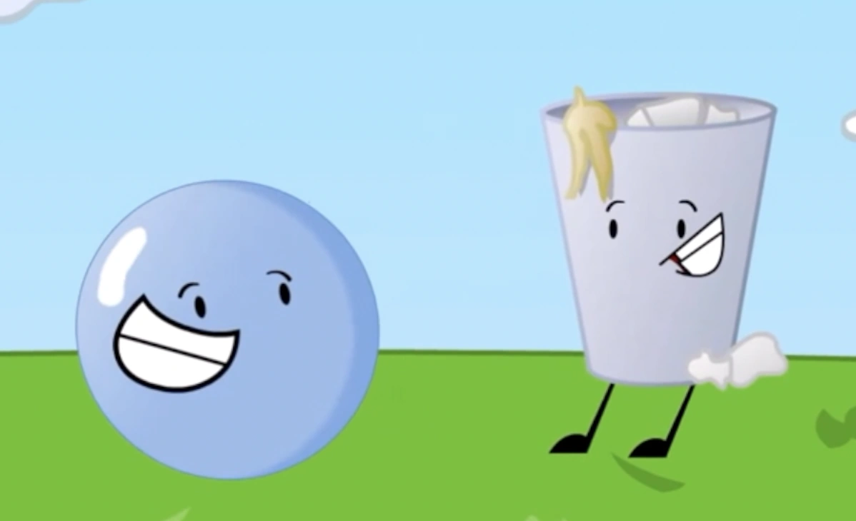Ball and Trash Can | Random object battle royal Wiki | Fandom