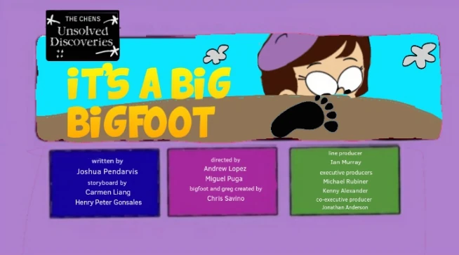 Unsolved Discoveries: It's A Big Big Foot | Randy Studios Animation ...