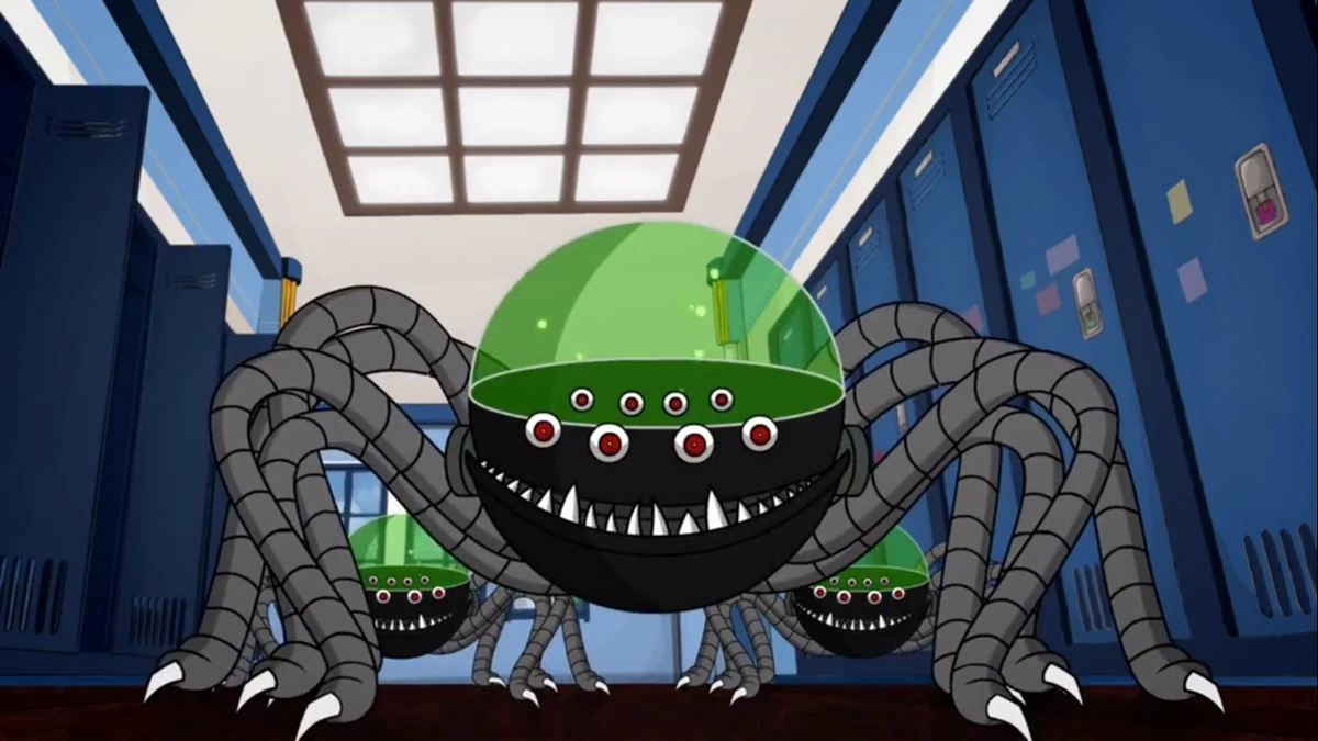 Robo-Spiders | Randy Cunningham: 9th Grade Ninja Wiki | Fandom