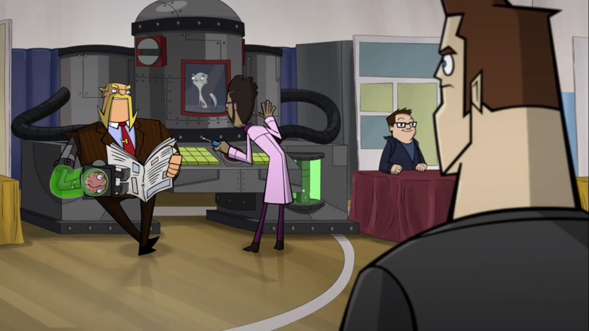 Cat-Poop-Powered Robot | Randy Cunningham: 9th Grade Ninja Wiki | Fandom