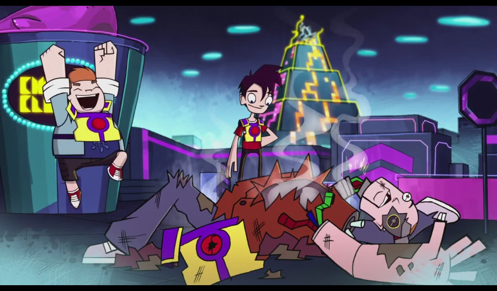 Laser Tag Robots | Randy Cunningham: 9th Grade Ninja Wiki | Fandom