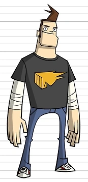 Bash Johnson | Randy Cunningham: 9th Grade Ninja Wiki | Fandom