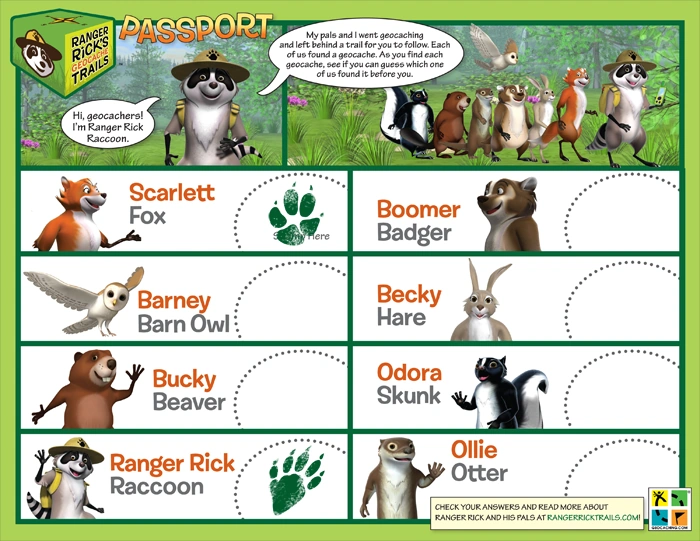 Ranger Rick's Geocache Trails | Ranger Rick Wiki | Fandom