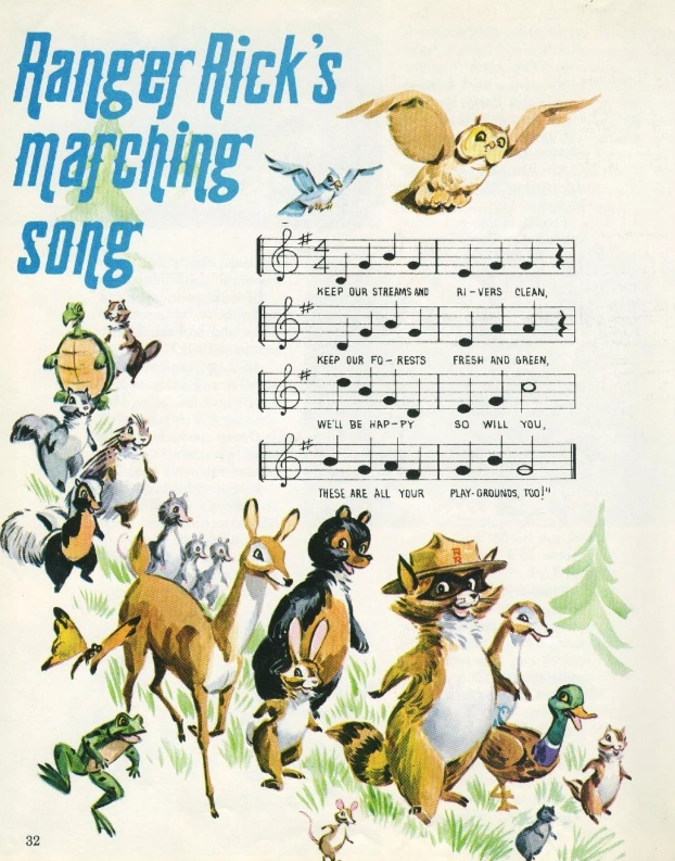 Ranger Rick's Marching Song | Ranger Rick Wiki | Fandom