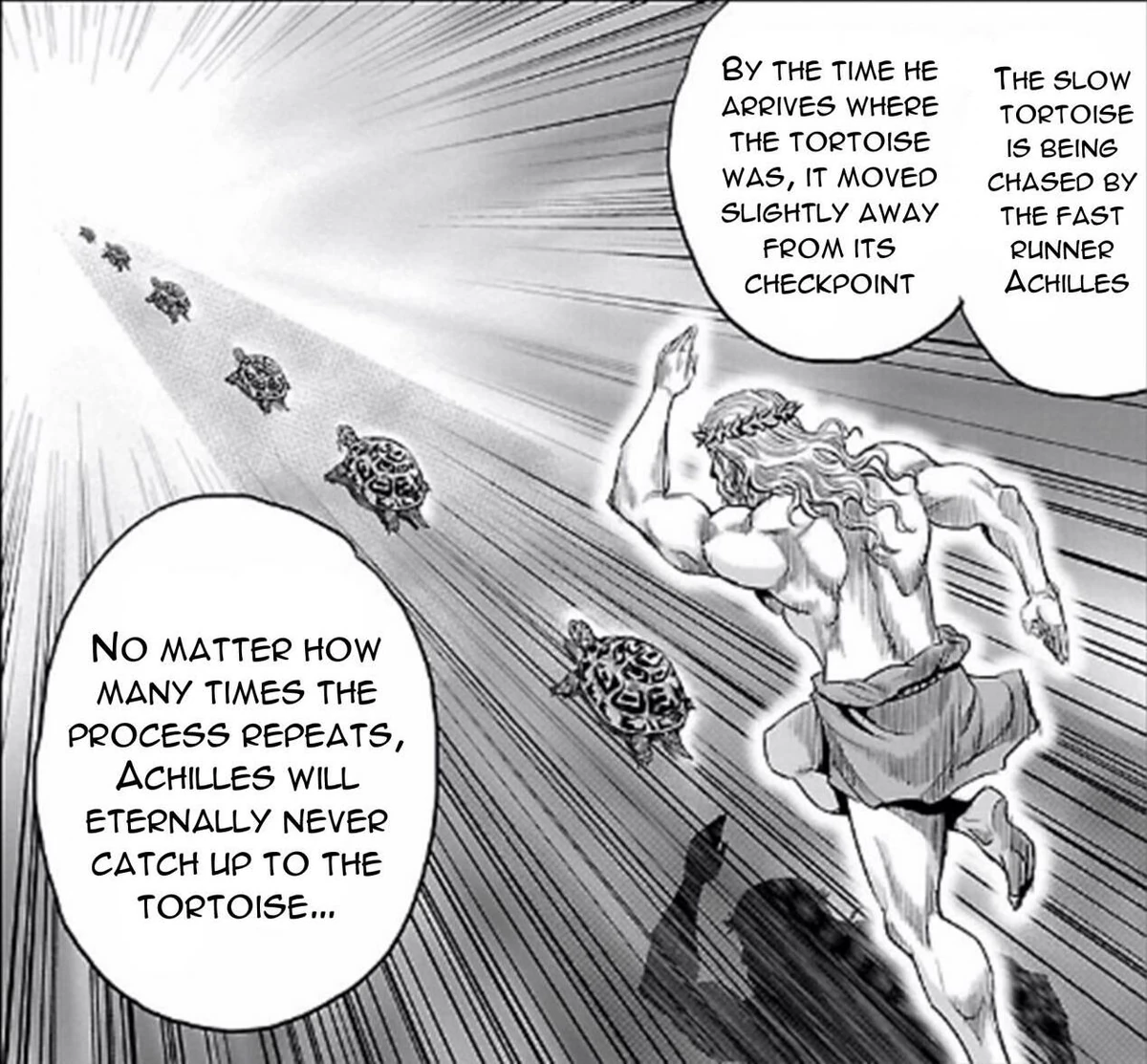 Achilles and Tortoise Paradox | Ranma 1/2 Fanon Wiki | Fandom