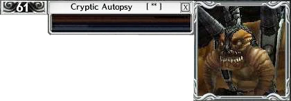Cryptic Autopsy | Rappelz Wiki | Fandom