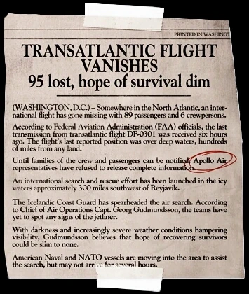 Crashed Plane - Apollo Airways Flight DF-0301 | RaptureRebornMMORPG ...