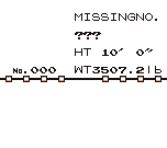 Missingno | Rare Pokémon Wiki | Fandom