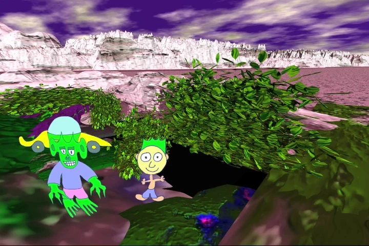 Scene 11: Happyman on the Red Planet and George | Ratboy Genius Wikia ...