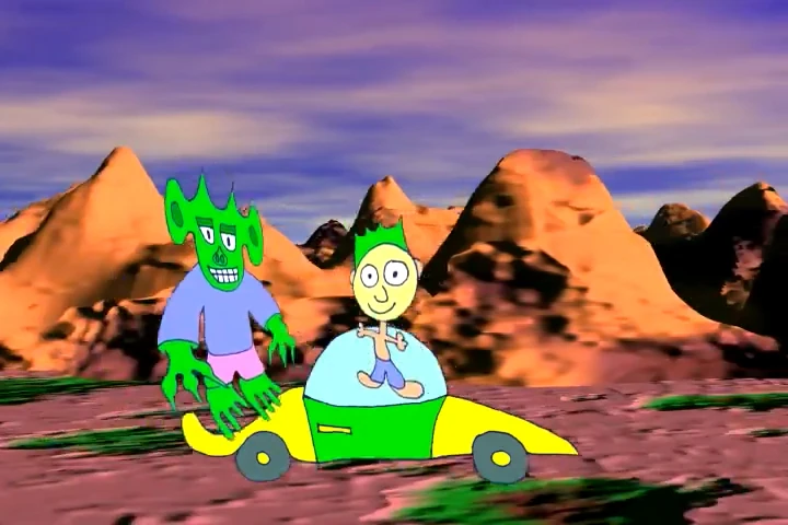 Scene 9: Happyman on the Red Planet and George | Ratboy Genius Wikia ...