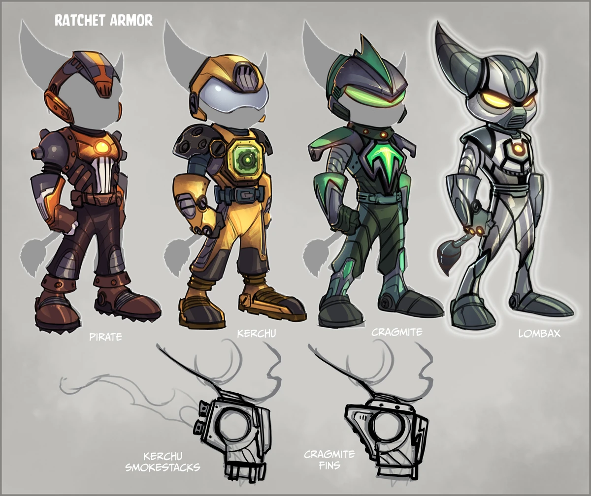 Ratchet And Clank Armor