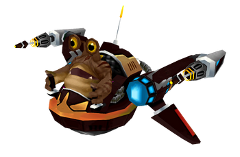 Tyhrranoid saucer | Ratchet & Clank Wiki | Fandom