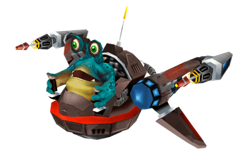Tyhrranoid saucer | Ratchet & Clank Wiki | Fandom