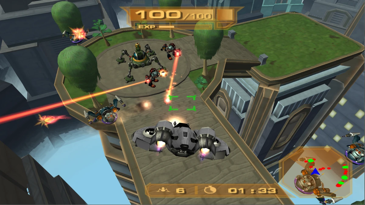 Destroy the robotic Tyhrranoid Forces | Ratchet & Clank Wiki | Fandom