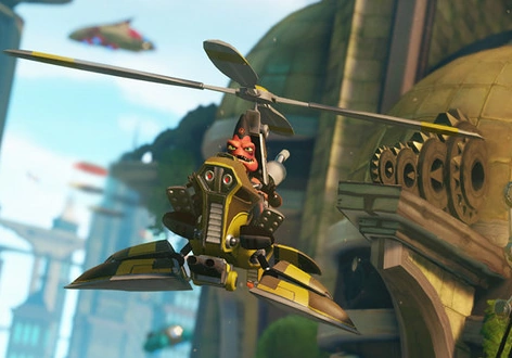 Blarg heli-commander | Ratchet & Clank Wiki | Fandom