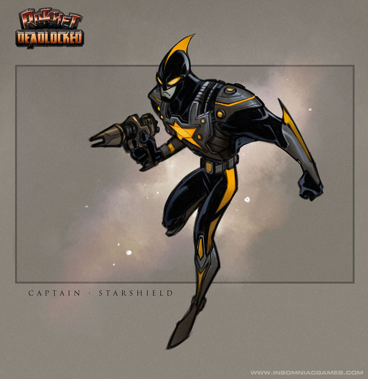 Captain Starshield Ratchet And Clank Wiki Fandom
