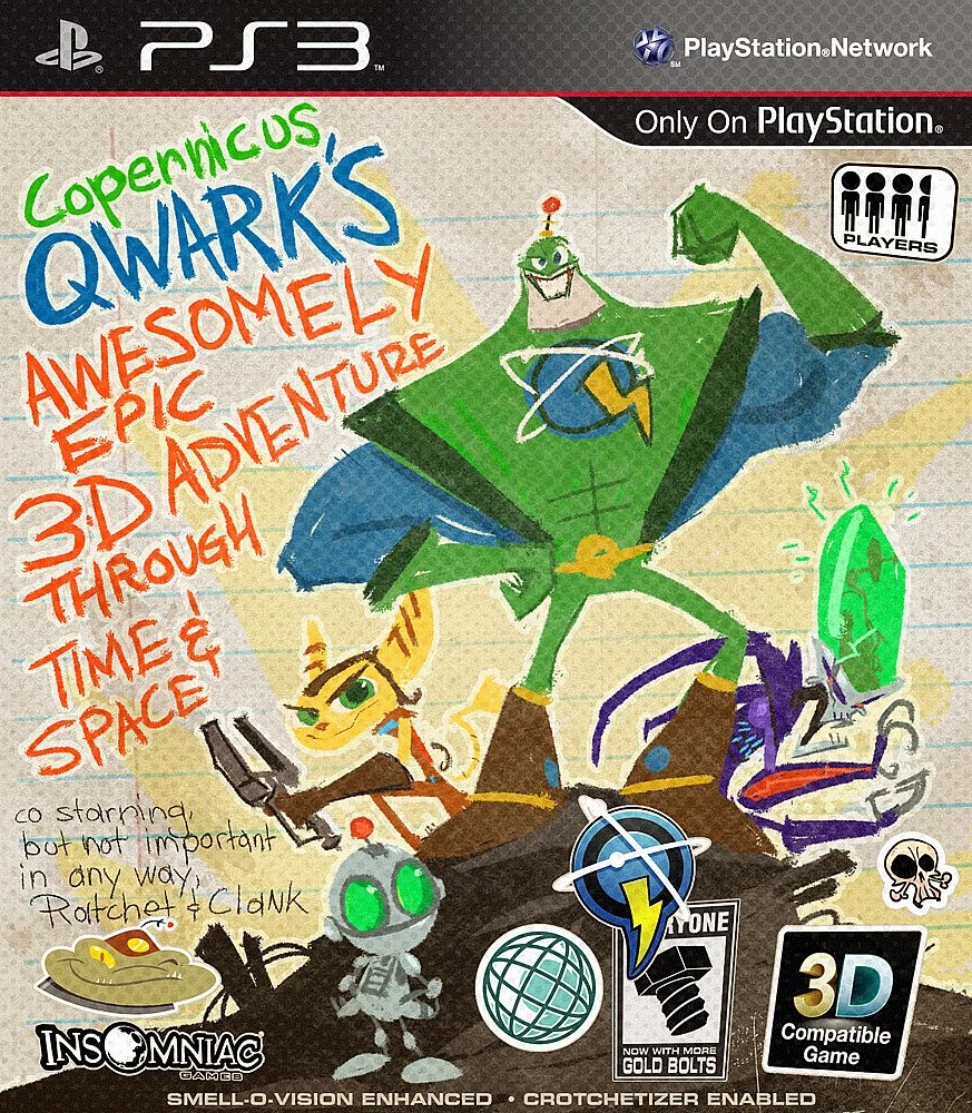 Copernicus Qwark's Awesomely Epic 3D Adventure Through Time & Space ...