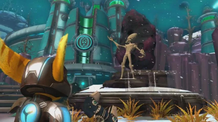 Dr. Nefarious-Statue | Ratchet and Clank Wiki | Fandom