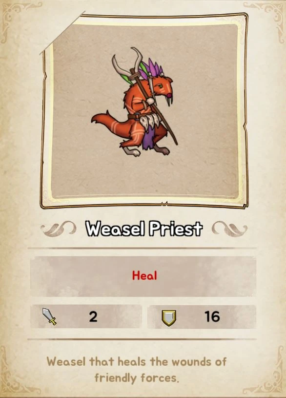 Weasel Priest | Ratropolis Wiki | Fandom