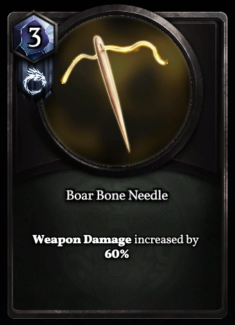 Boar Bone Needle | Ravenbound Wiki | Fandom