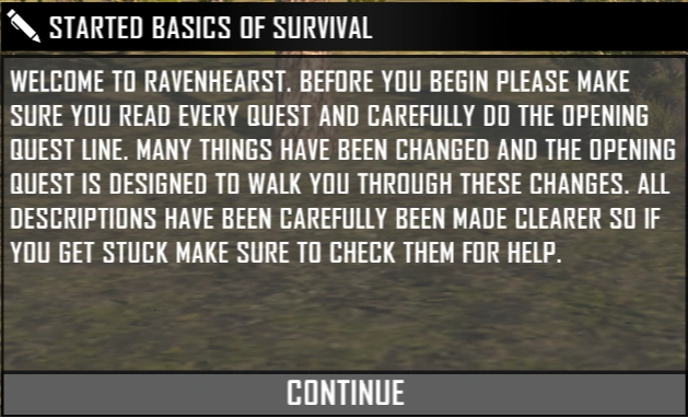 Quests | Ravenhearst.7d2d Wiki | Fandom