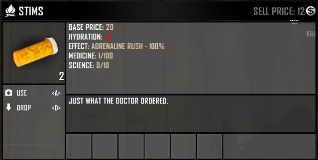 STIMS | Ravenhearst.7d2d Wiki | Fandom