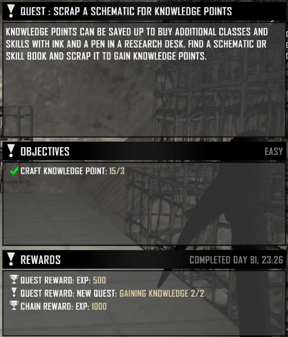 Gaining Knowledge Quest Chain | Ravenhearst.7d2d Wiki | Fandom