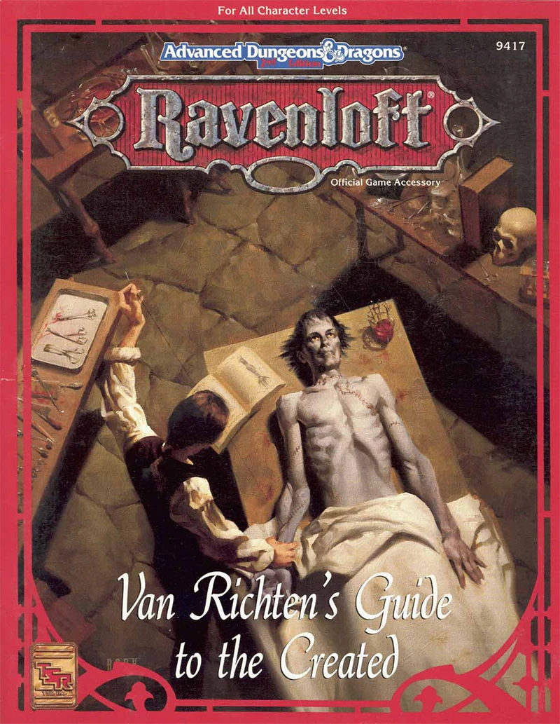 Van Richten's Guide to the Created | Ravenloft Wiki | Fandom