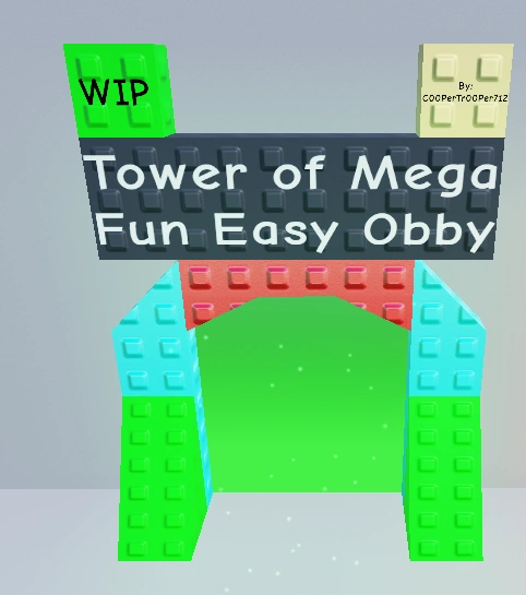 Tower of Mega Fun Easy Obby | Raven's Towers of Epicness Wiki | Fandom