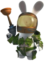Halo Rabbid | Raving Rabbids 3 Wiki | Fandom